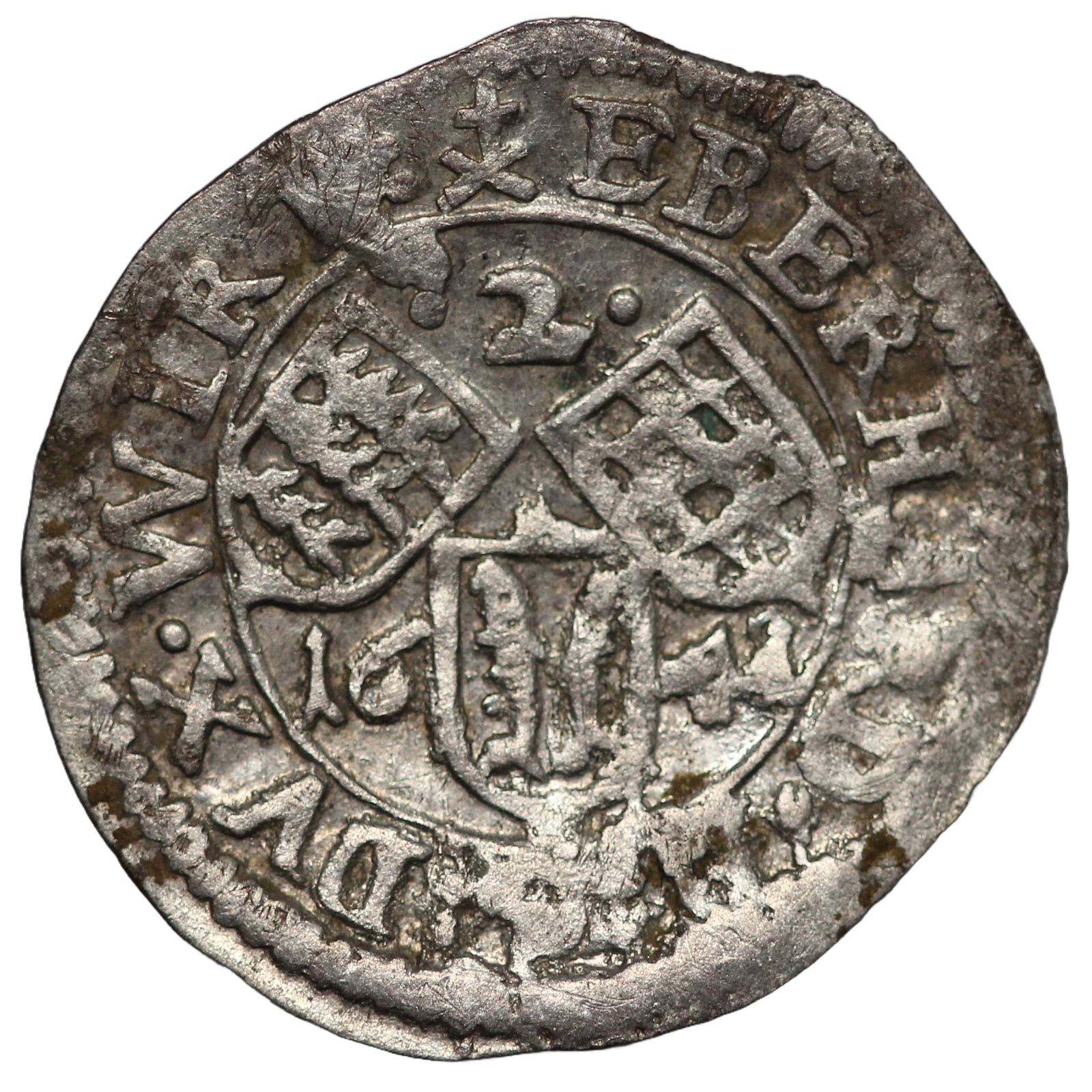 German States Württemberg 1641-S 2 Kreuzer Eberhard III KM#195 World ...