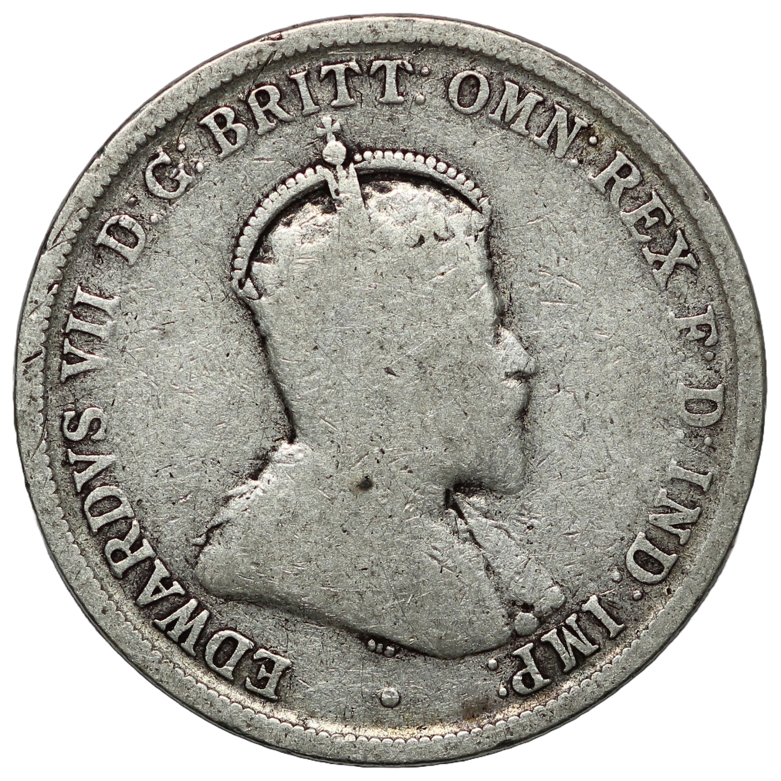 Australia 1910 Florin Edward VII One-Year Type Sterling Silver Coin ...