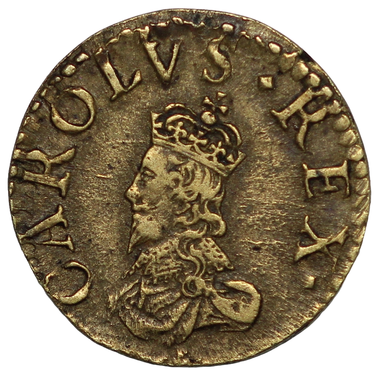 Charles I nd(1625-1649) 9 Shillings Brass Coin Weight - Imperial ...