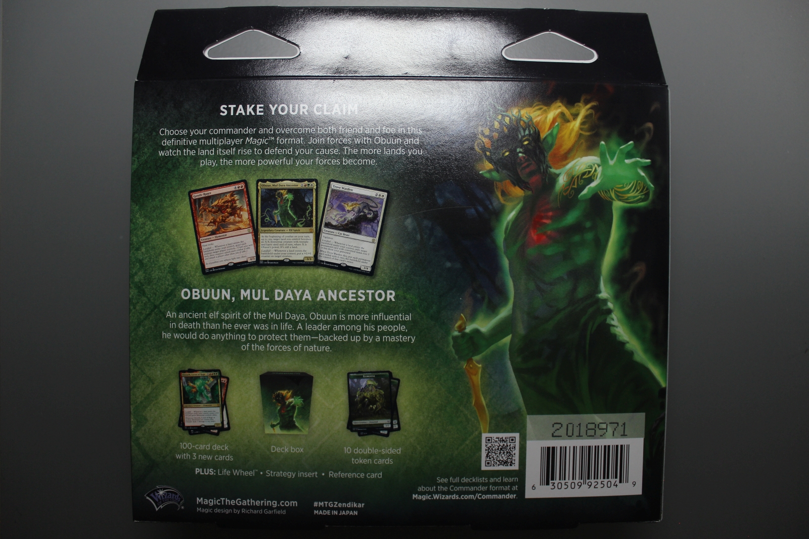 MTG Zendikar Rising Land's Wrath Commander Deck Magic The Gathering ...