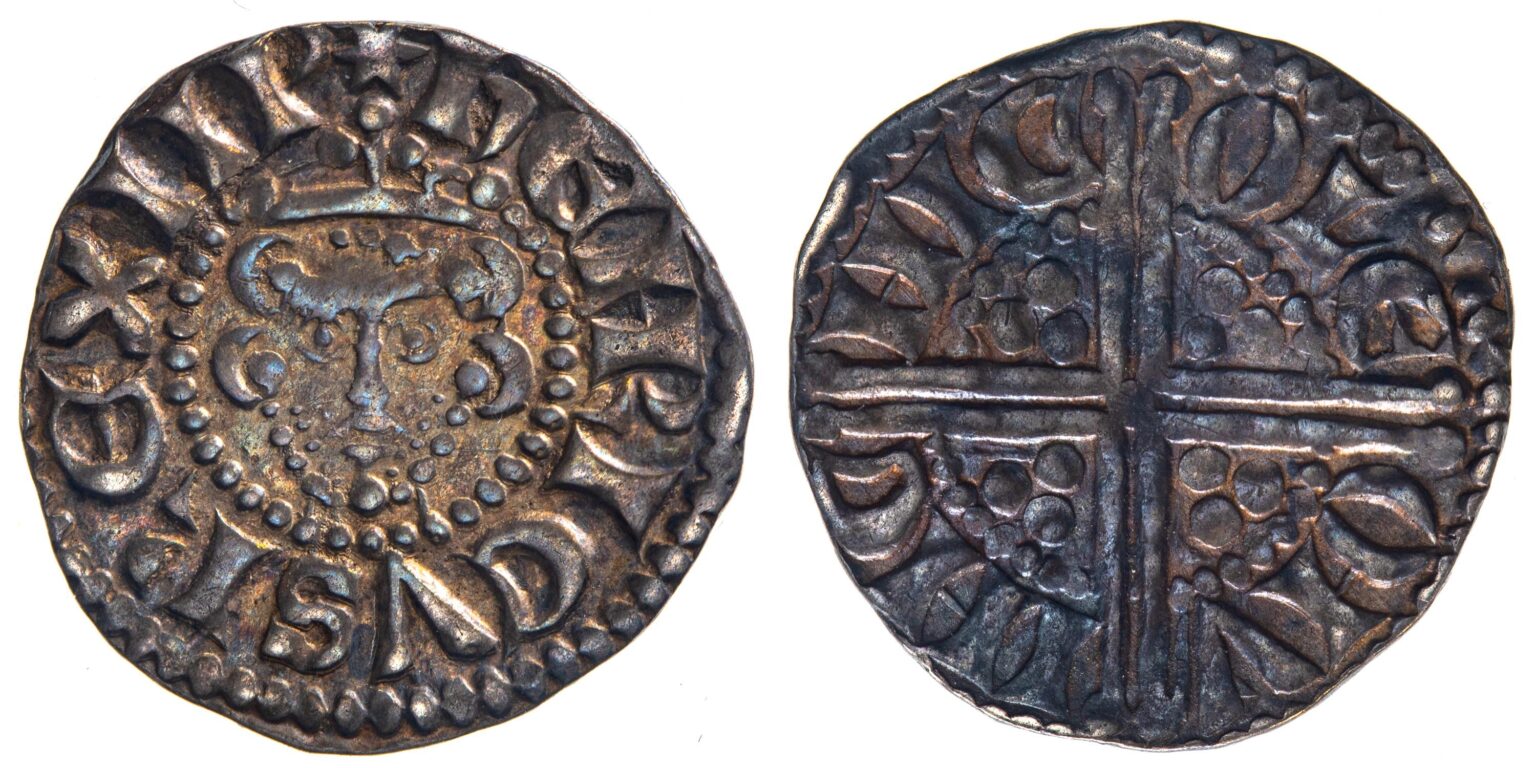 England Henry III Long Cross Penny (1248-1250) Class 3ab Hammered ...