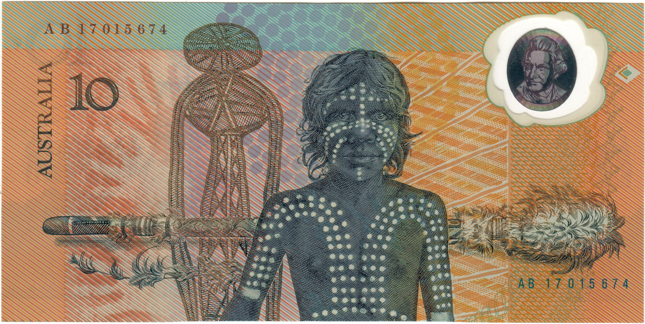 Australia 1988 $10 Bicentennial Commemorative Banknote AB Prefix ...