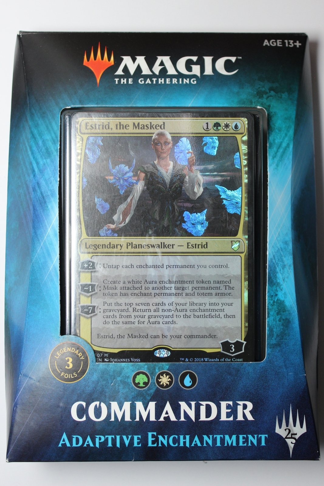 MTG Commander 2018 Deck Adaptive Enchantment Magic the Gathering ...