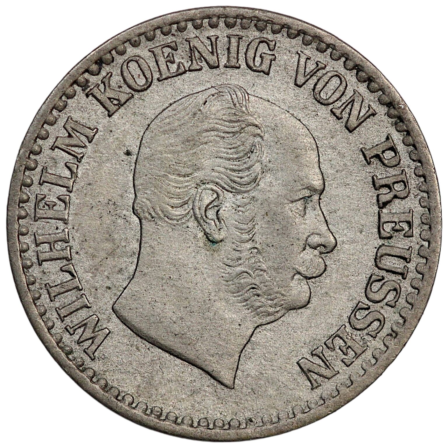 German States PRUSSIA 1869-A Groschen KM# 485 World Silver Coin ...