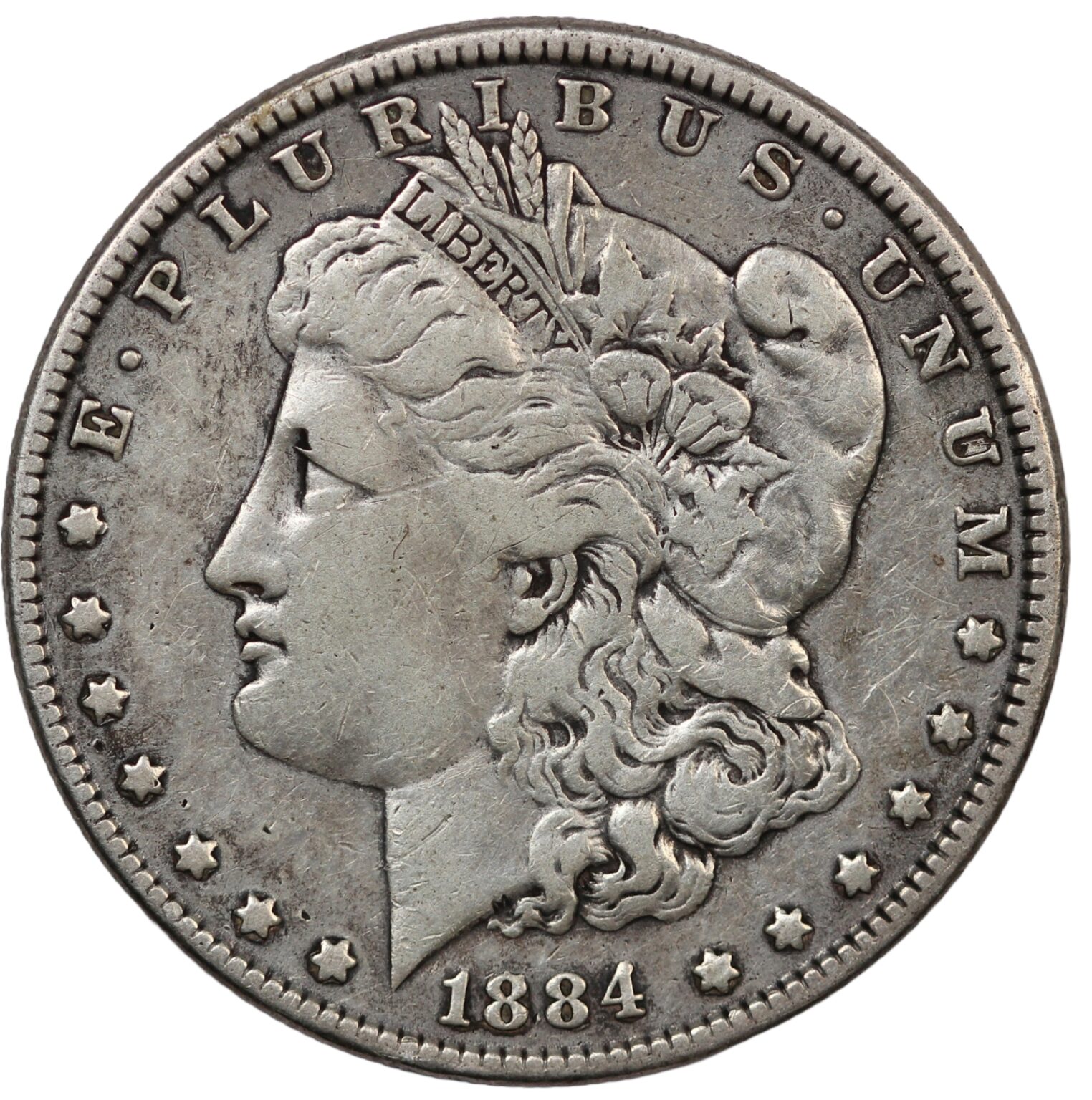 United States 1884 Morgan Dollar $1 World Silver Coin - Imperial ...