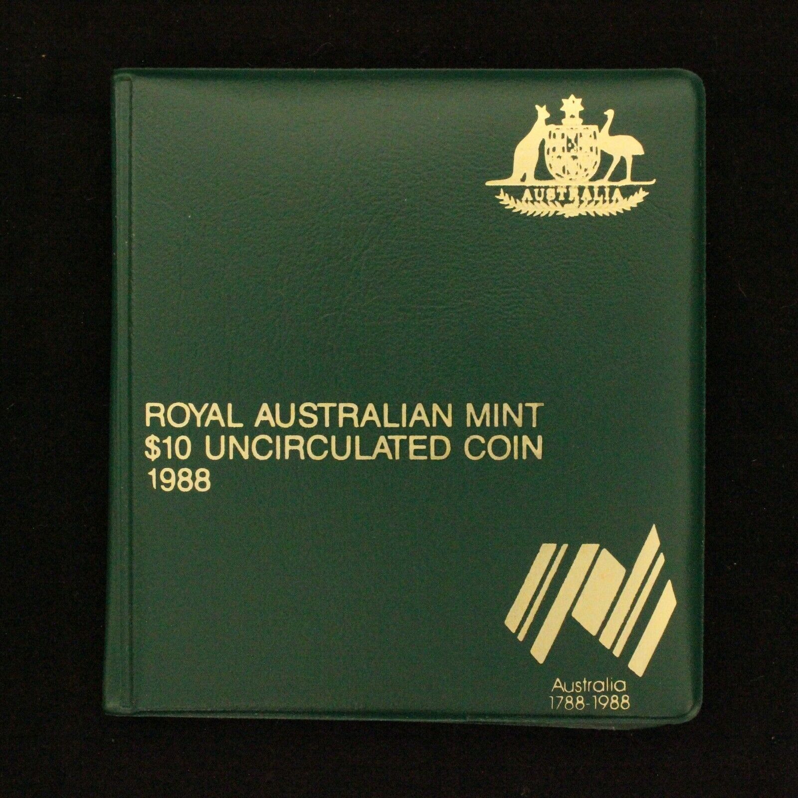 1988 Australian Ten Dollar $10 Silver Uncirculated Coin - Bicentenary ...